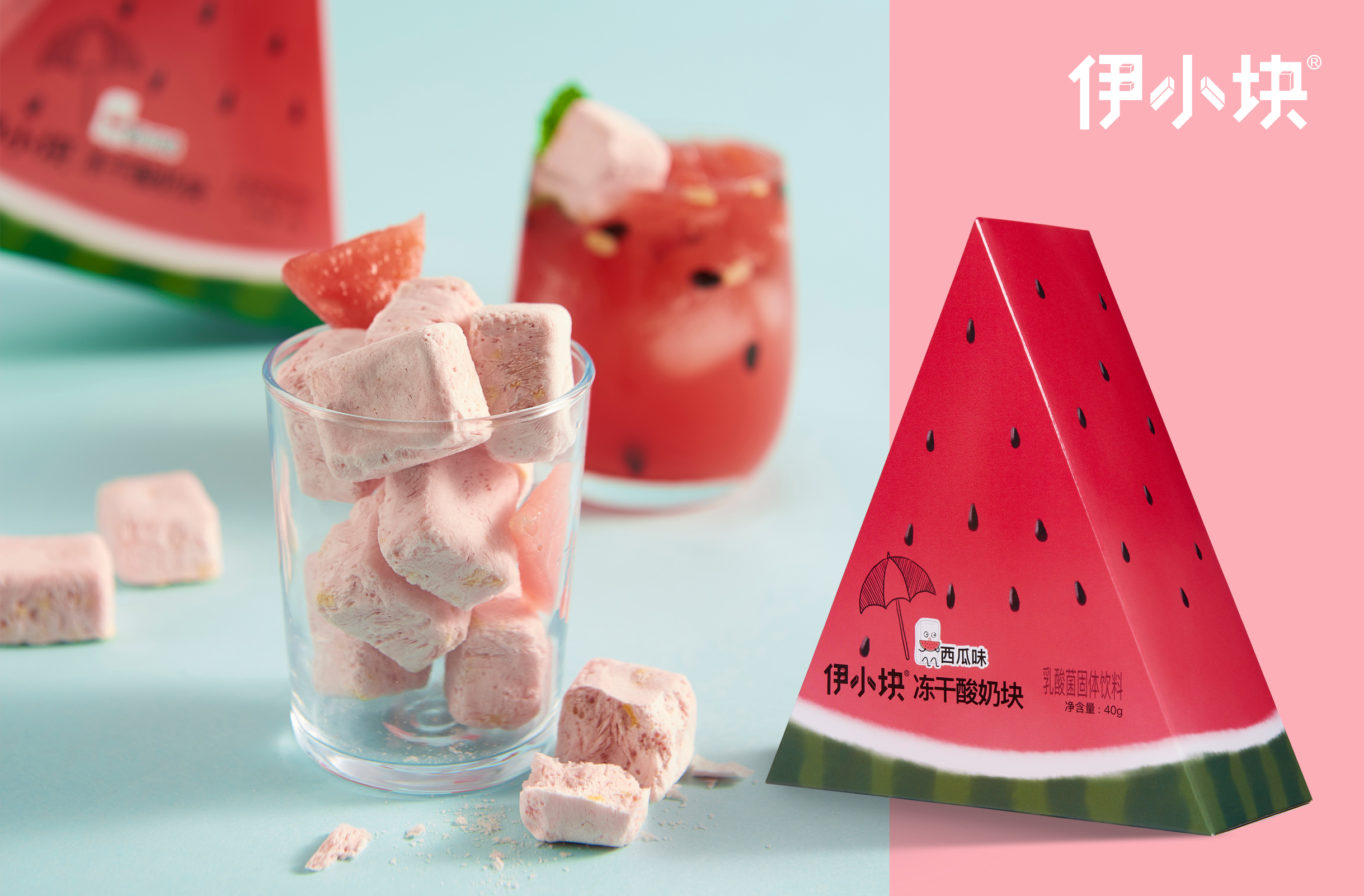 Foodcode Watermellon Freeze-dryied Pribiotics Cube_Sijiu (Shanghai ...