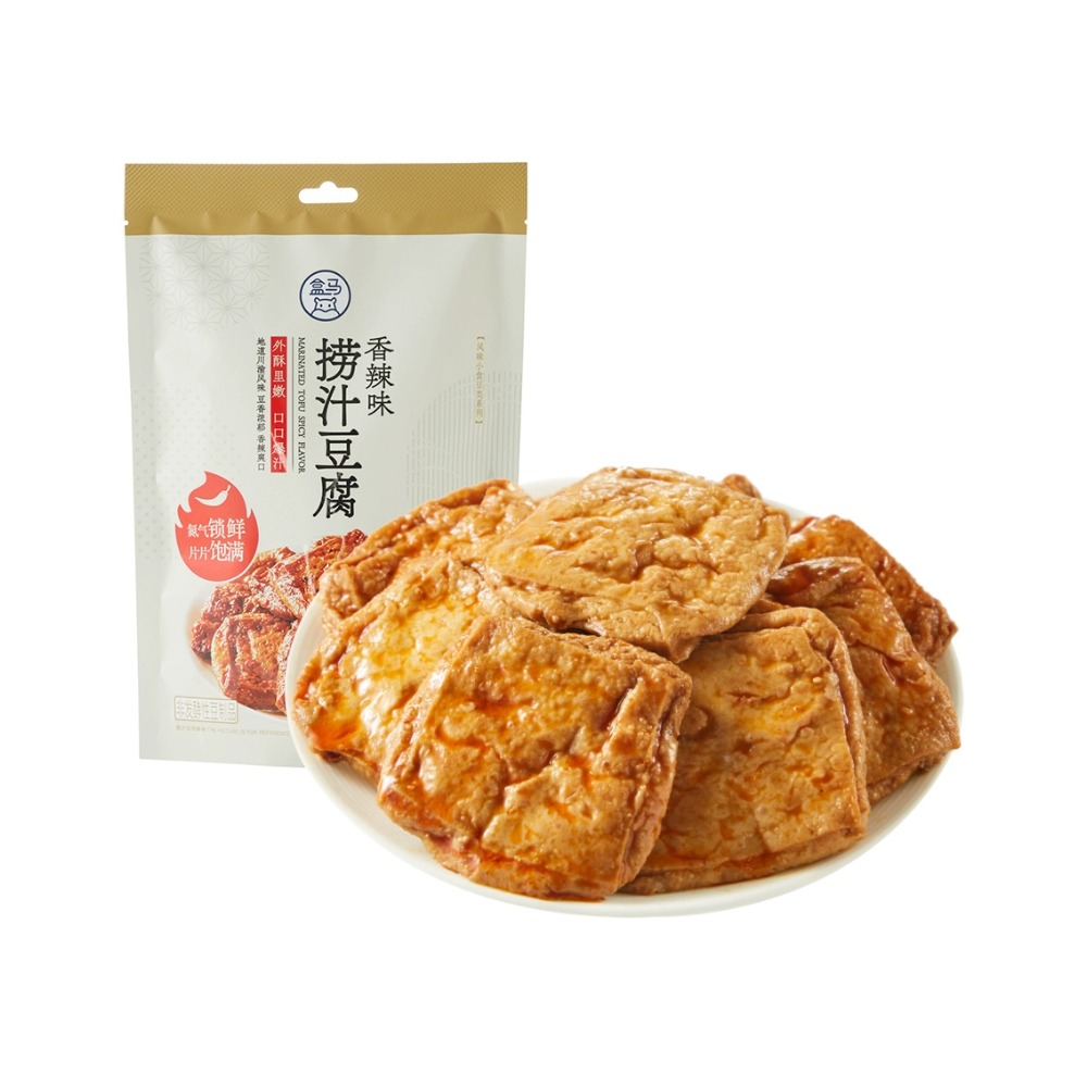 盒马 捞汁豆腐（香辣味） 158g-盒马-FoodTalks食品产品库