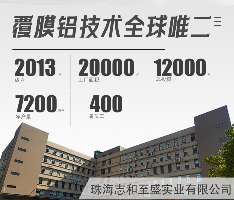 600ml（20OZ）一次性环保铝杯-志和至盛-FoodTalks食品产品库