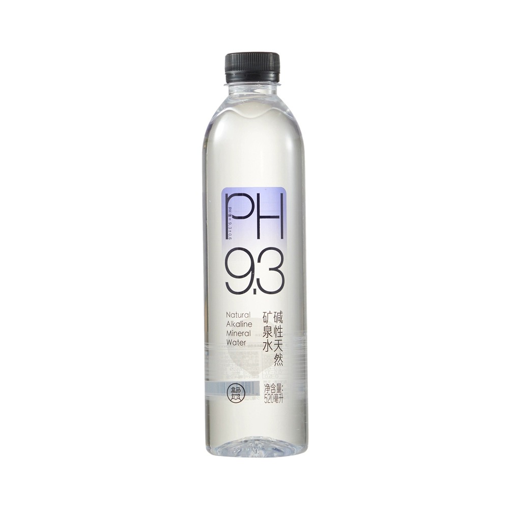 盒马 PH9.3碱性天然矿泉水 520mL-盒马-FoodTalks食品产品库