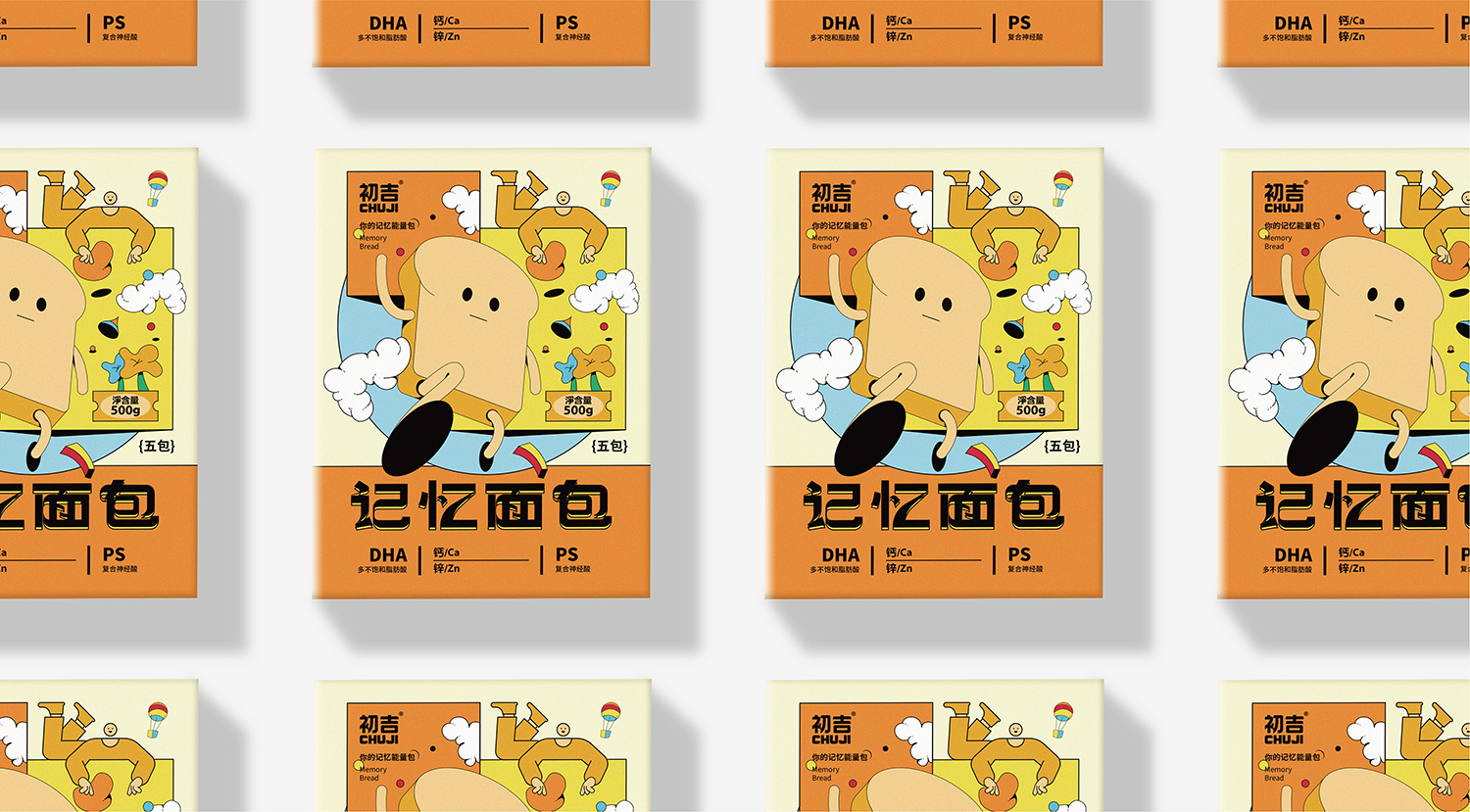 初吉记忆面包·包装设计--FoodTalks食品产品库