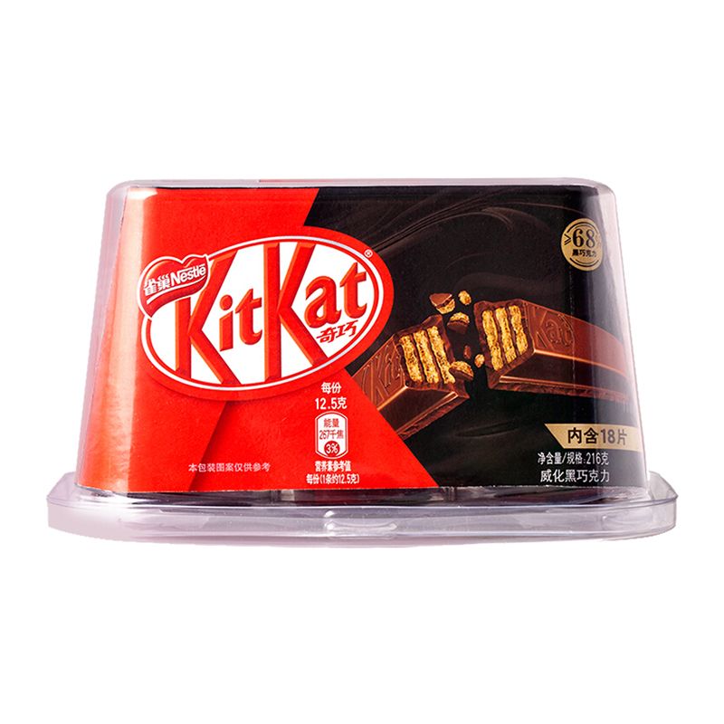 雀巢KitKat奇巧威化黑巧克力-雀巢中国-FoodTalks食品产品库