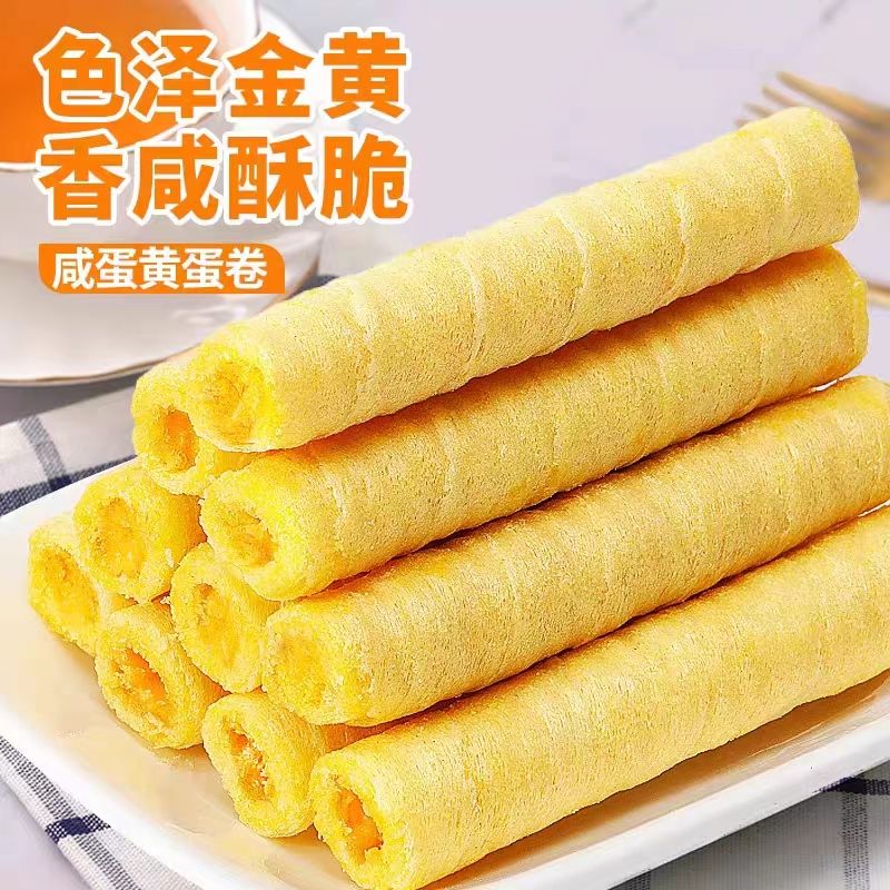 比比赞咸蛋黄蛋卷-比比赞-FoodTalks食品产品库