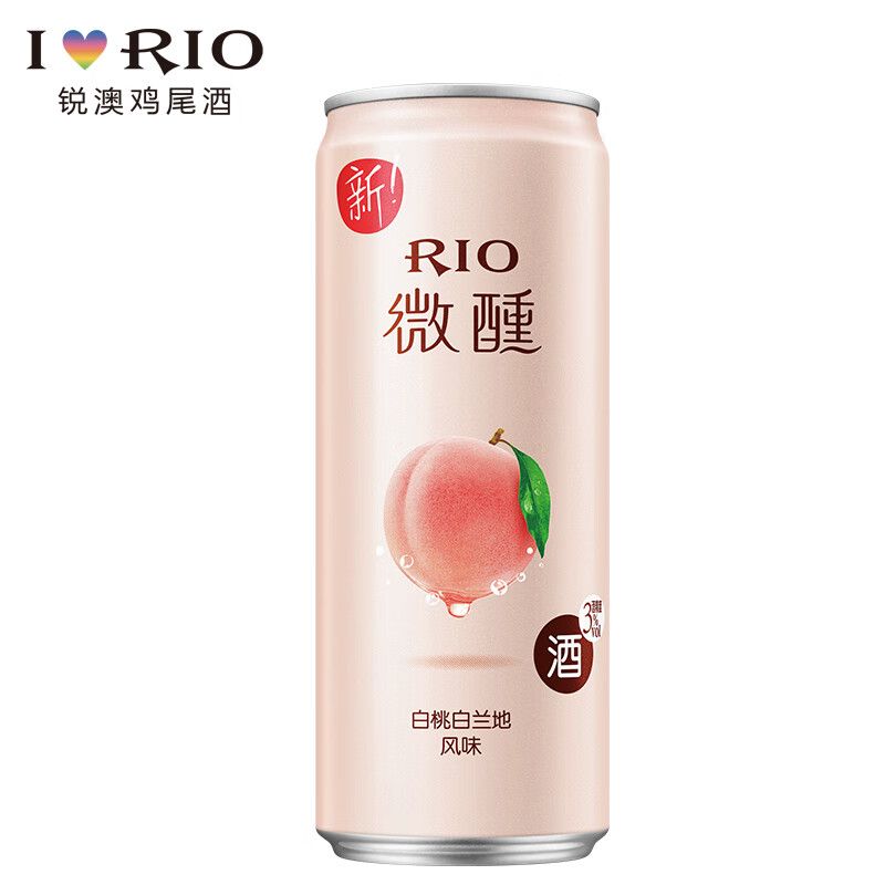 RIO锐澳微醺白桃白兰地风味鸡尾酒-巴克斯酒业-FoodTalks食品产品库