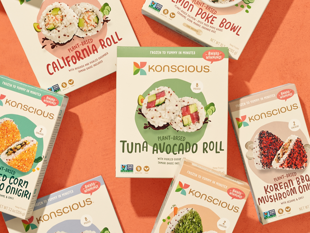 植物基食品公司Konscious Foods推出新品：植物基海鲜寿司-FoodTalks全球食品资讯