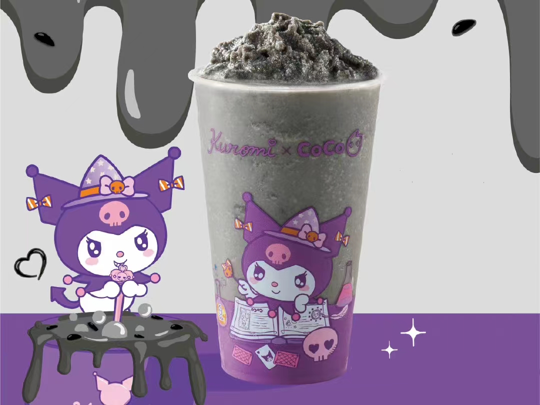 CoCo都可×Kuromi联名推出新品及多款周边-FoodTalks全球食品资讯