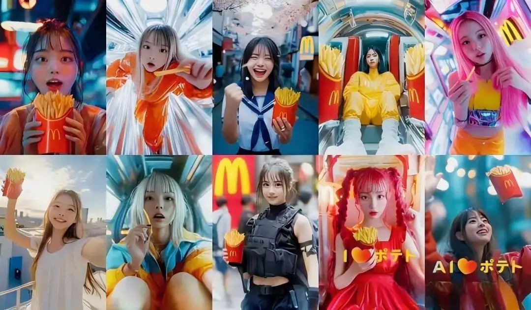 麦当劳用11个AI女生给薯条带货：马斯克点赞，网友狂喷，这锅AI不背-FoodTalks全球食品资讯