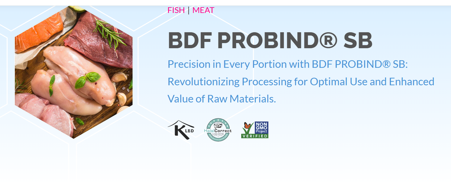 BDF Ingredient Spain提供天然蛋白和鱼胶 - FoodTalks食品供需平台