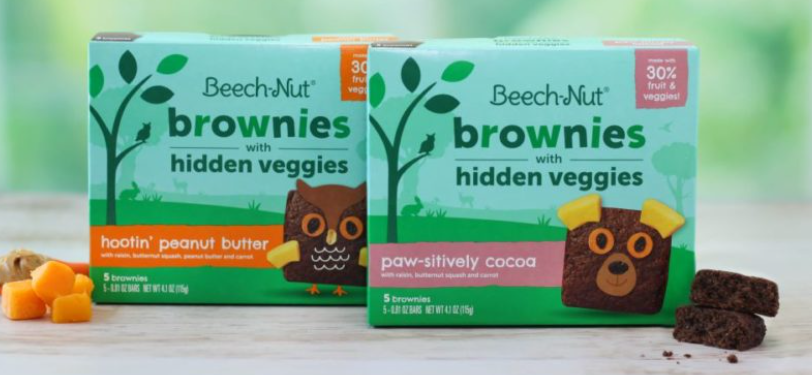 Beech-Nut Nutrition推出新品：含有隐藏蔬菜的布朗尼-FoodTalks全球食品资讯