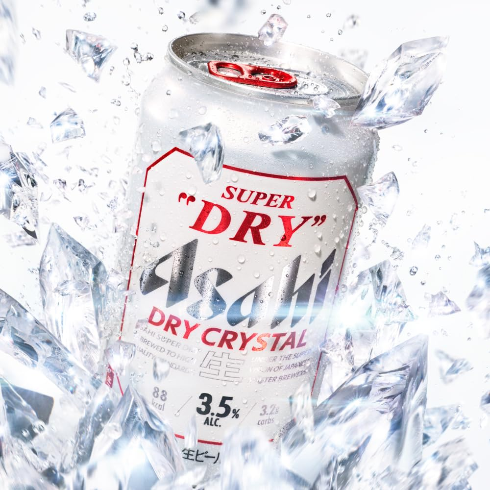 朝日啤酒推出低度啤酒新品“Super Dry Dry Crystal”-FoodTalks全球食品资讯