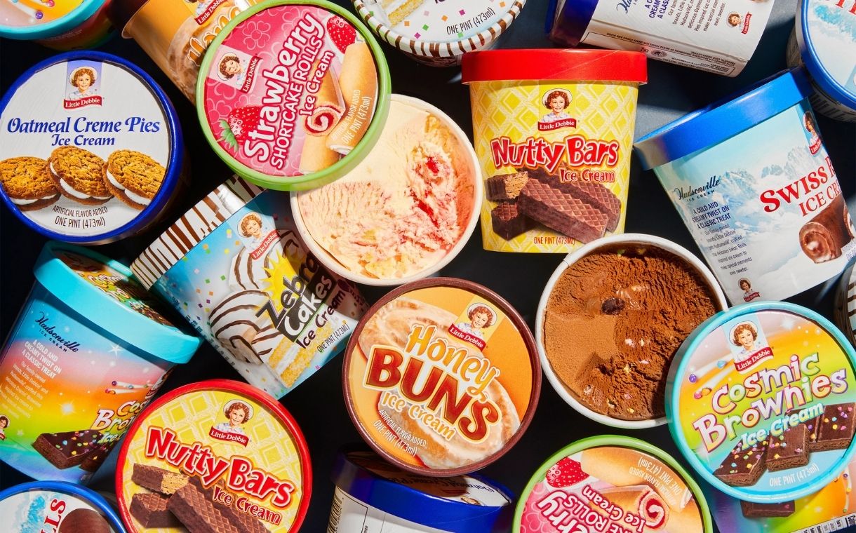 Hudsonville Ice Cream and Little Debbies Partner to Launch Snack Cakes ...