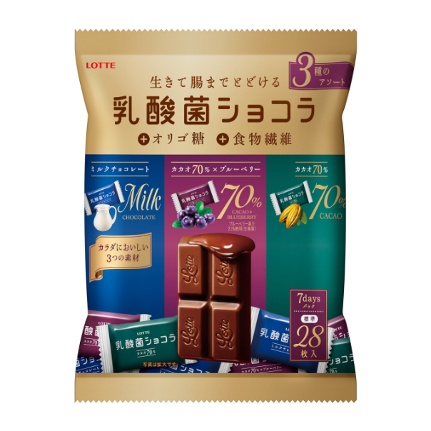 巧克力中有乳酸菌？「乐天Lotte」乳酸菌巧克力 | 新探-FoodTalks全球食品资讯