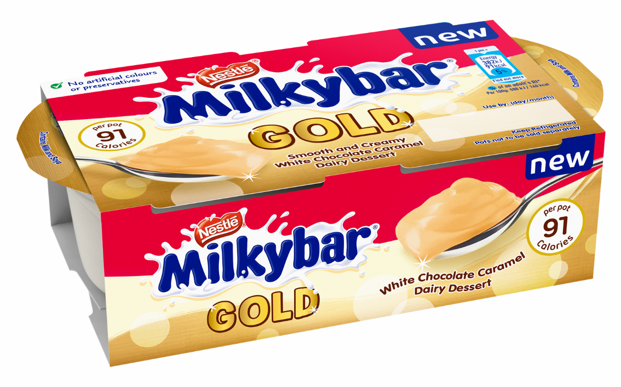 Lactalis Nestlé推出新品：Milkybar Gold créme dessert-FoodTalks全球食品资讯