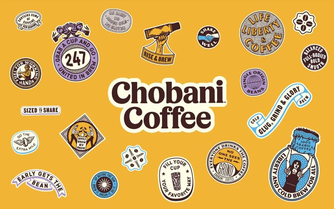 美国Chobani酸奶品牌如何借助插画设计完成进阶之路！-FoodTalks