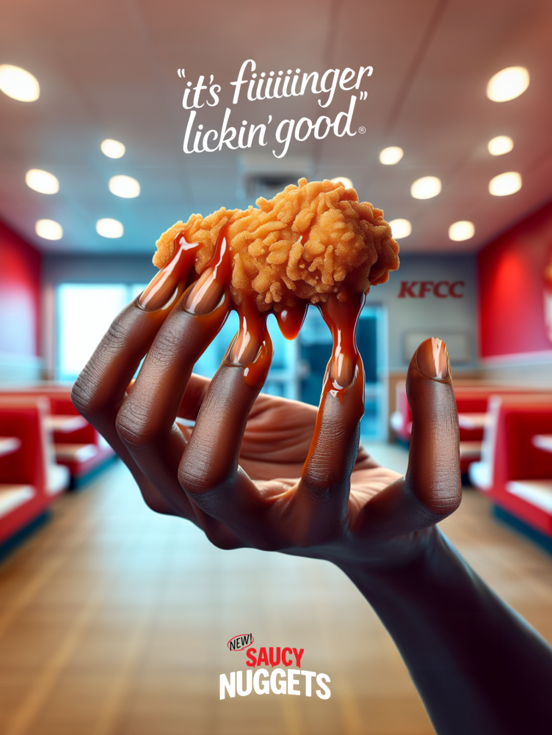 肯德基AI广告翻车，网友：麦当劳做的？-FoodTalks全球食品资讯