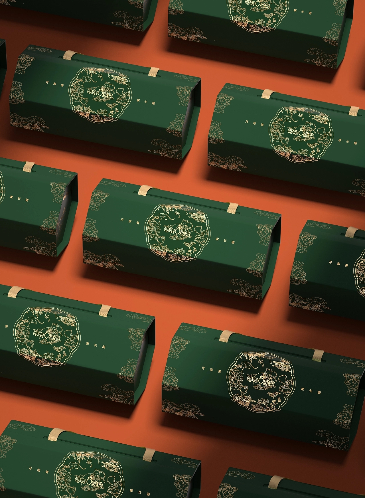 Hellolink 提供中秋礼盒设计、PR礼盒设计、国潮插画包装设计 - FoodTalks食品供需平台