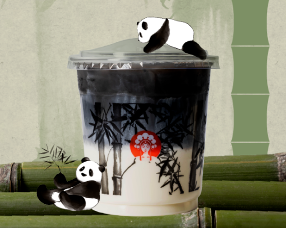 「霸王茶姬」推出“熊猫戏竹”系列新品-FoodTalks全球食品资讯