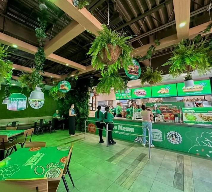 The Burger King logo has turned green... | FoodTalks