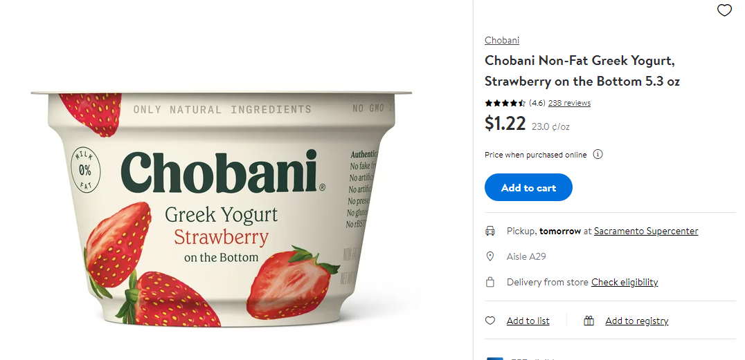Chobani“降价”了？-FoodTalks全球食品资讯