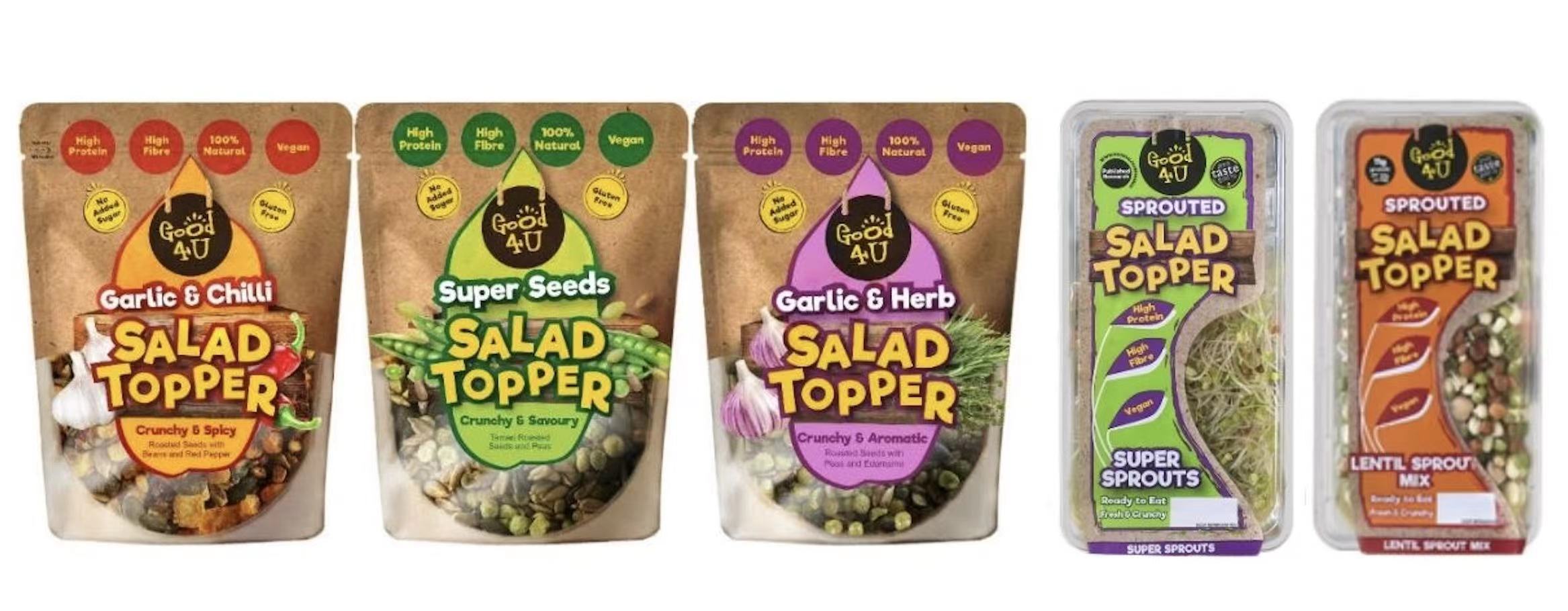 Health Food Company Good4U Releases Salad and Sprout Topper Range ...