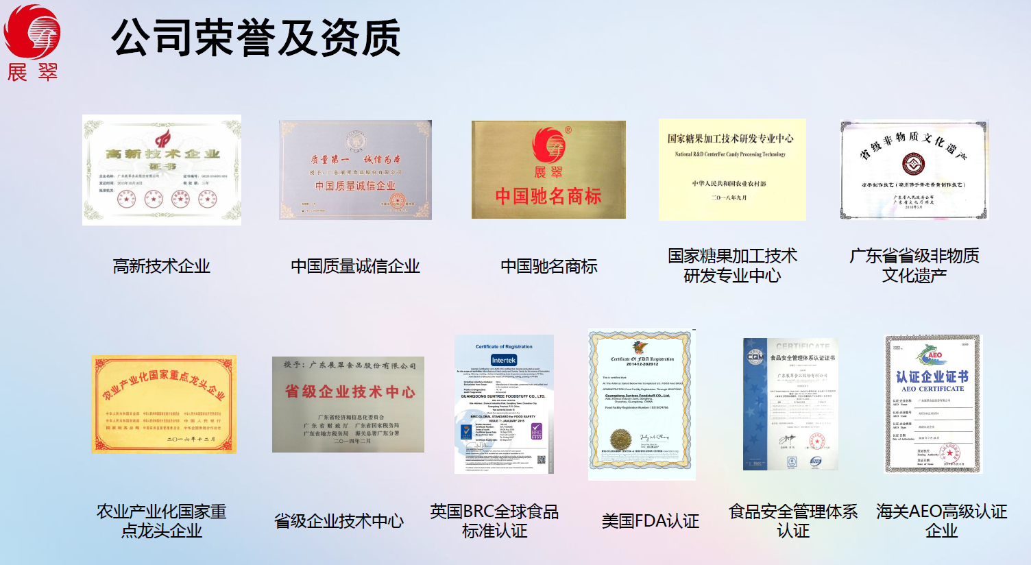 广东展翠食品提供硬糖/软糖/功能性糖果，饼干，膨化休闲食品OEM/ODM智造服务 - FoodTalks食品供需平台