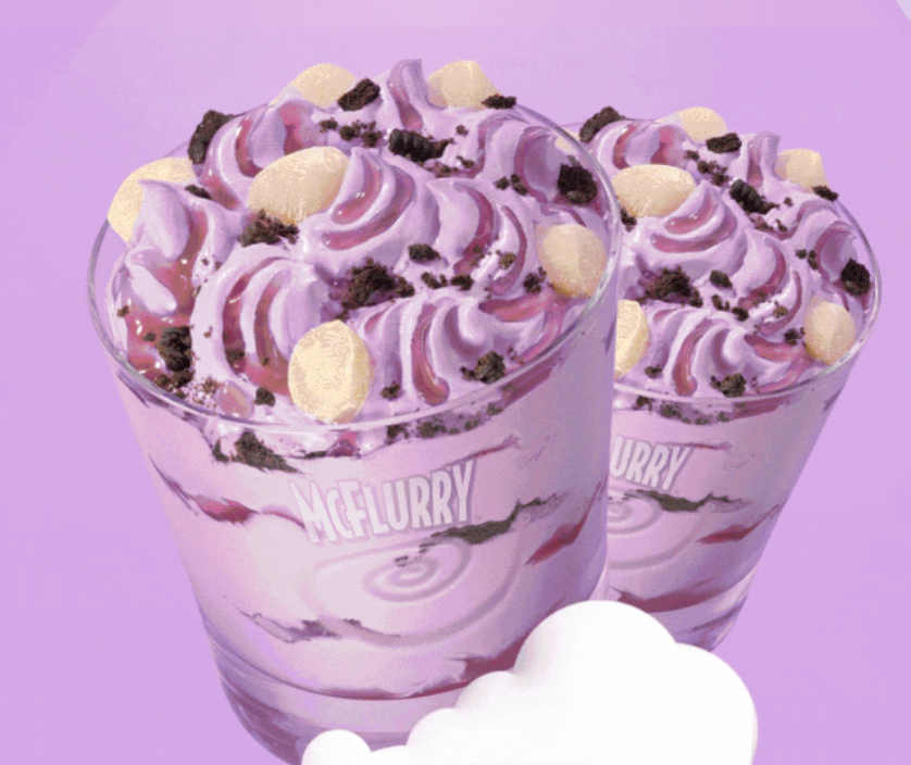 麦当劳推出了全新的甜甜芋见系列-FoodTalks全球食品资讯