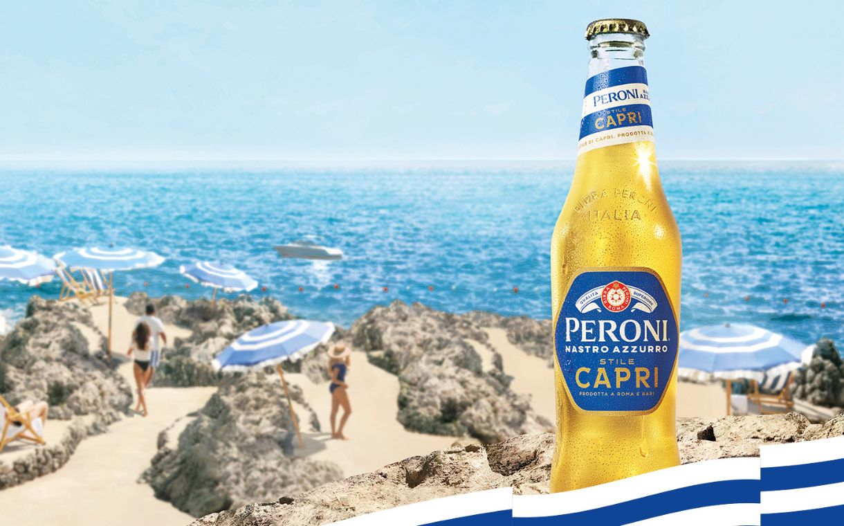 朝日推出地中海风味新品：Peroni Nastro Azzuro Stile Capri-FoodTalks全球食品资讯
