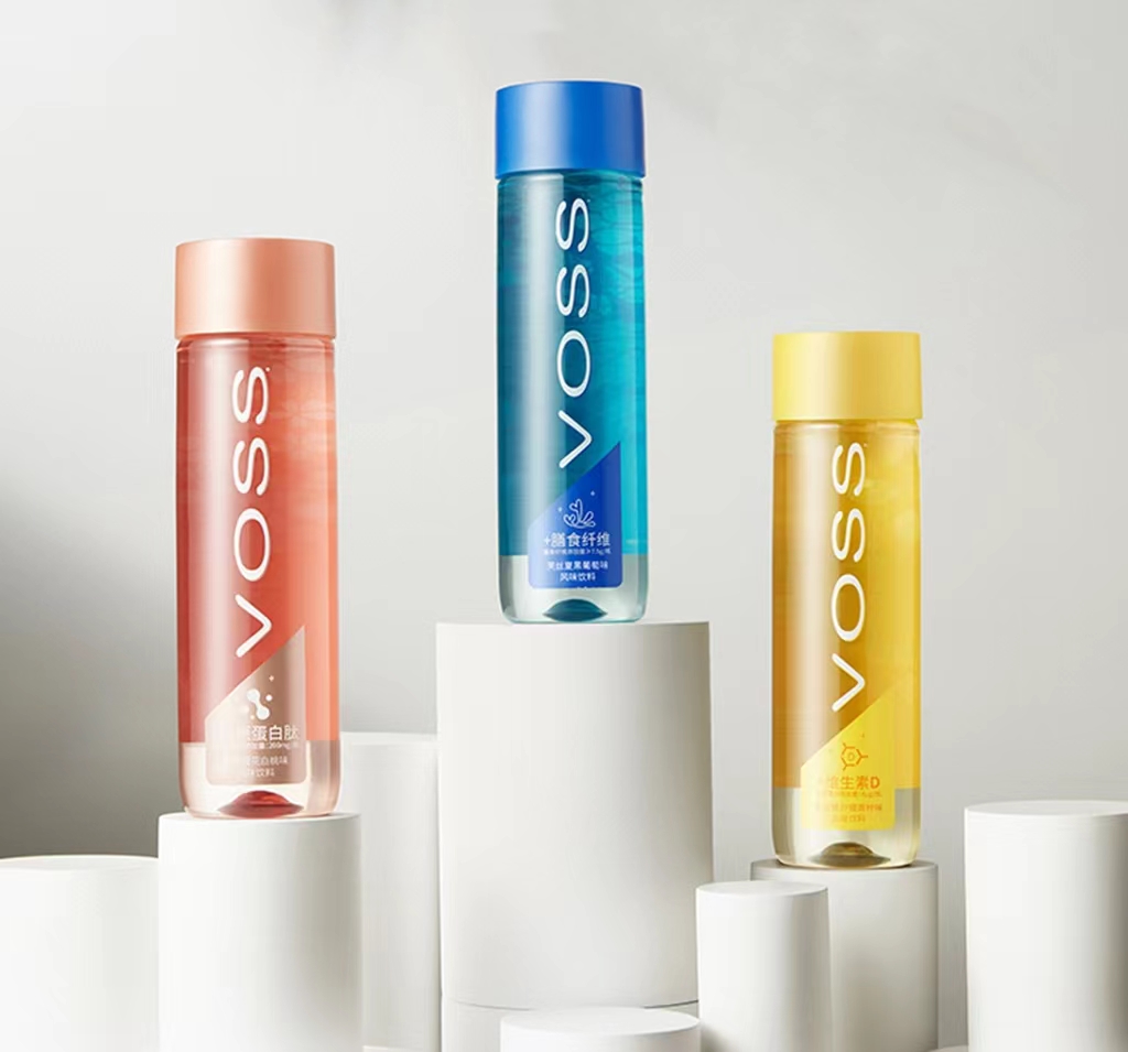 高端水品牌VOSS芙丝推出3款系列风味水新品，售价约10元/瓶-FoodTalks全球食品资讯