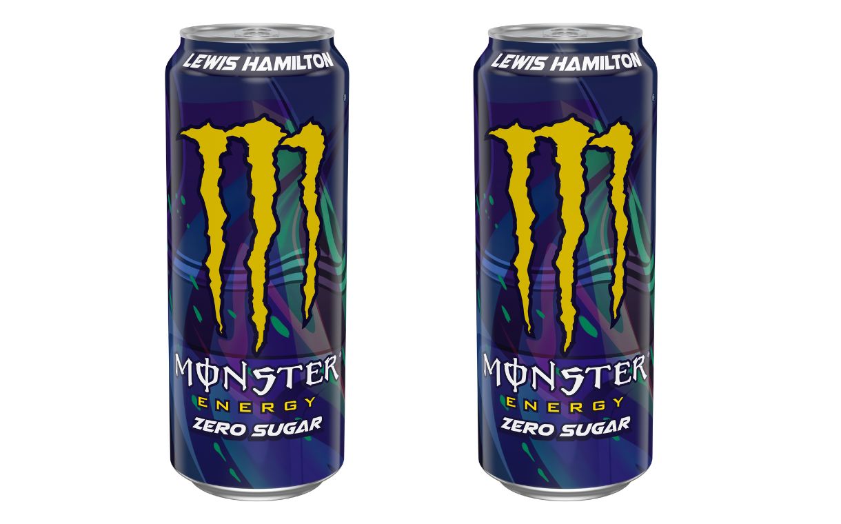 Monseter Energy与赛车手Lewis Hamilton合作推出零糖能量饮料-FoodTalks全球食品资讯