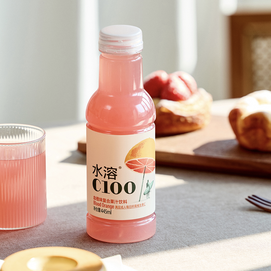 农夫山泉「水溶C100」推出血橙味新品-FoodTalks全球食品资讯