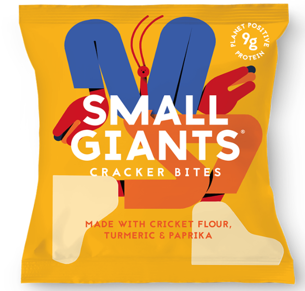 用昆虫做的咸味饼干！「Small Giants」Crackers Bites | 新探-FoodTalks全球食品资讯